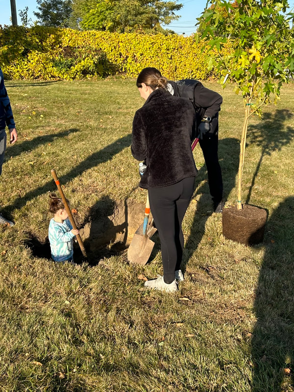 Romulus - Peter Bird House Tree Planting 2022 | ReLeaf Michigan